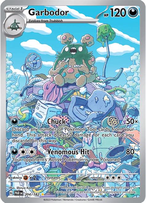 Serebii Net Pok Mon Card Database Paradox Rift Garbodor