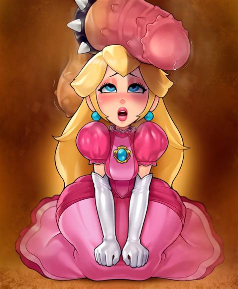 Princess Peach And Bowser Mario And 1 More Drawn By Loodncrood Danbooru