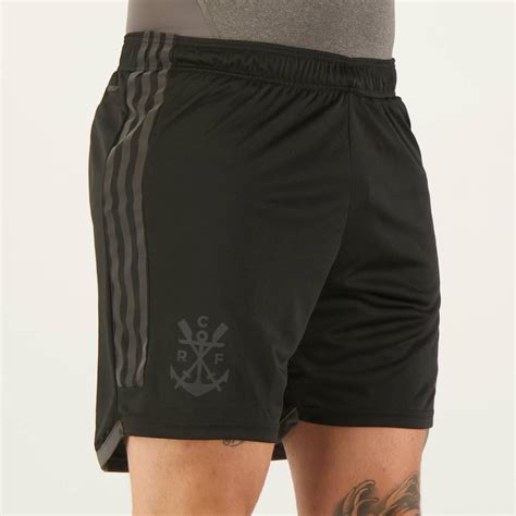 Calção Adidas Flamengo III 2023 FutFanatics