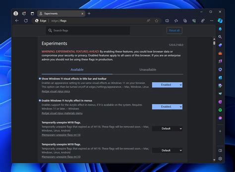 Microsoft Edges Mica Redesign Is Finally Returns On Windows 11 Peer