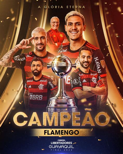 Tricampeão da Libertadores Flamengo conquista o título invicto