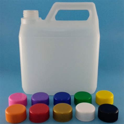 1 Liter Empty Plastic Container W Handle Jerry Can 1000ml Various