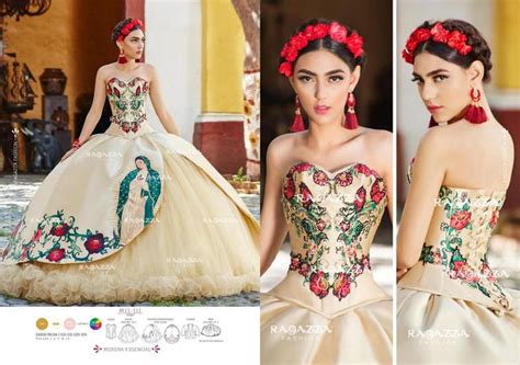 Virgin De Guadalupe Quinceanera Dress By Ragazza Fashion Style M11 111