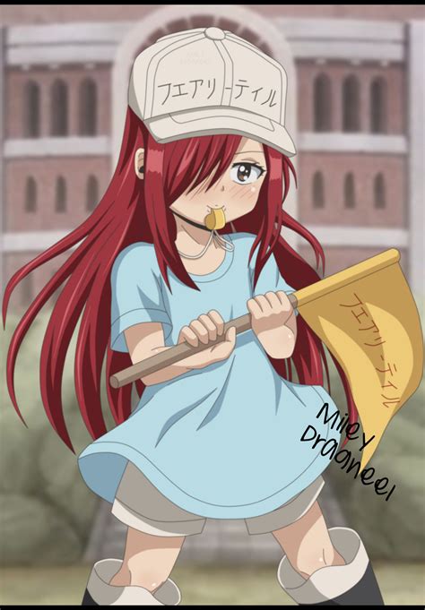 Erza Scarlet Is A Platelet By Mileydragneelve On Deviantart
