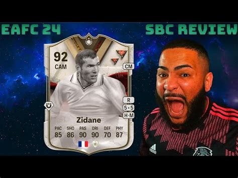 92 Dynasties Icon Zidane SBC Review FC 24 Ultimate Team YouTube