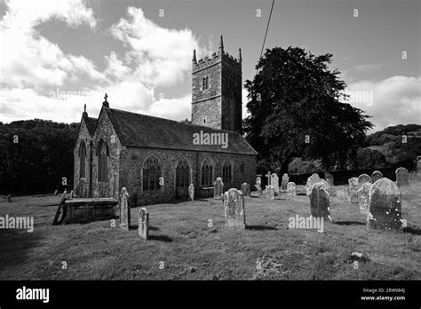 Doddiscombsleigh St Michaels Church Devon Dartmoor Stock Photo Alamy