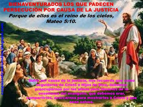 Con Pasos Firmes En Dios Bienaventuranza No Los Que Padecen