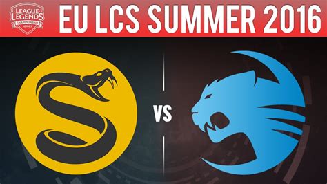 Splyce Vs Roccat Eu Lcs Summer Game Youtube
