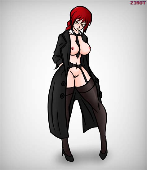 Rule 34 1girls Big Breasts Chainsaw Man Coat Curvy Curvy Female Female Female Focus Female