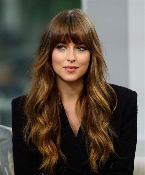 7 Cortes De Cabello Con Fleco Ideales Para Cara Redonda Long Hair