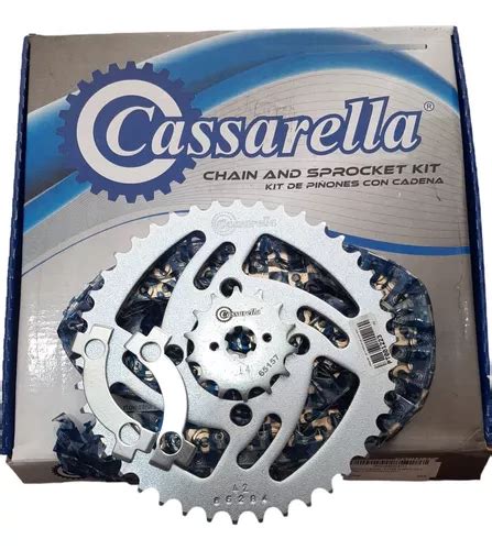 Kit Arrastre Boxer Platino Original Casarella Cadena Dorada Env O Gratis
