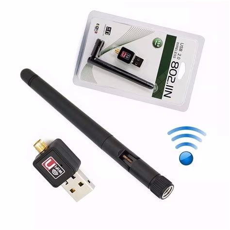 Adaptador Wireless Usb Wifi Mbps Sem Fio Lan Ngb Antena R