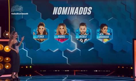 La Casa de los Famosos México ellos son los 4 nominados