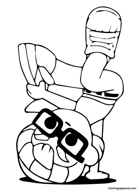 Funny Jake From Subway Surfers Coloring Pages Subway Surfers Coloring