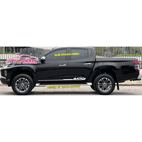 Jual Sticker Triton Stiker List Cutting Body Mobil Mitsubishi Triton