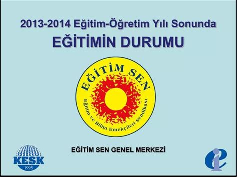 Ppt E Itim Retim Y L Sonunda E T M N Durumu E T M Sen