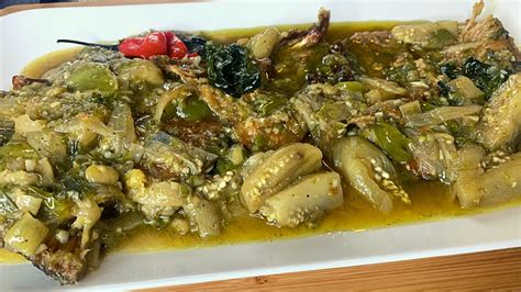 Cuisiner avec moi le POISSON Salé BITOYO à la sauce Aubergine recette