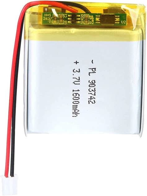 V Mah Lipo Batterie Wiederaufladbar Lithium Polymer Ionen