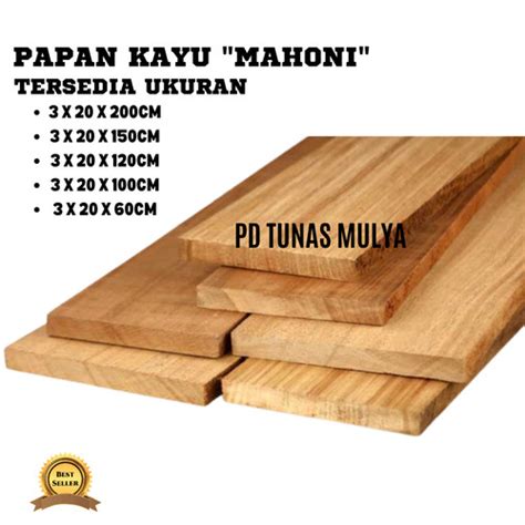 Jual Papan Kayu Jati Belanda Pinus Mahoni Lebar 20cm Ukuran 3x20x30