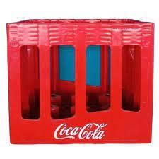 Caixa Engradado Coca Cola Retornável Pet 2 litros 12 lugares vazia