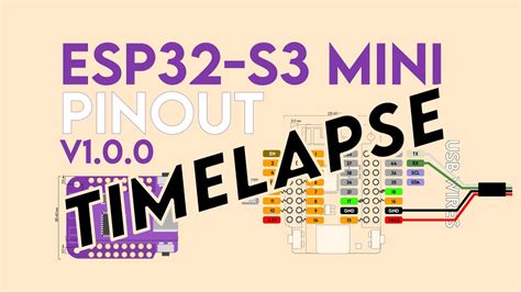 Pinout Diagram Timelapse ESP32 S3 Mini YouTube
