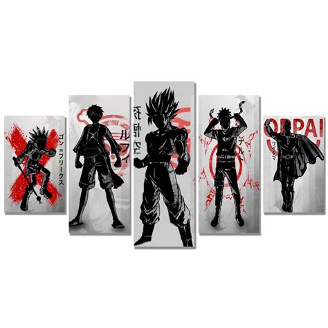 Quadro Decorativo Pe As Mosaico Quite Kit Anime Otaku Naruto