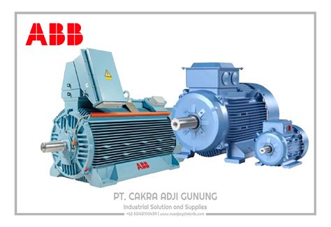 Electric Motor Abb Pt Cakra Adji Gunung