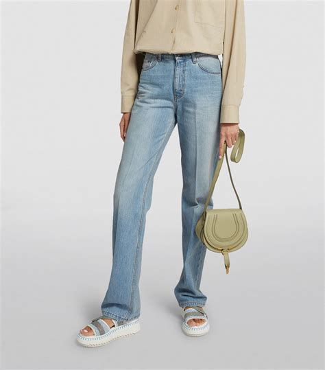 Chloé Small Leather Marcie Saddle Bag Harrods US