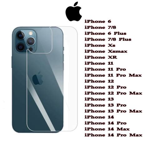 Película Traseira iPhone Cerâmica Hydrogel Flexível 3D 9D Todos Modelo