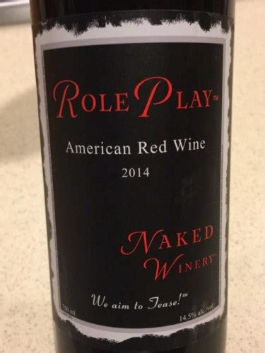 Naked Winery Role Play American Red Vivino US