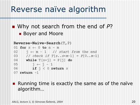 advanced algorithm design and analysis lecture 3 sw5 fall 2004 simonas Šaltenis e1 215b ppt