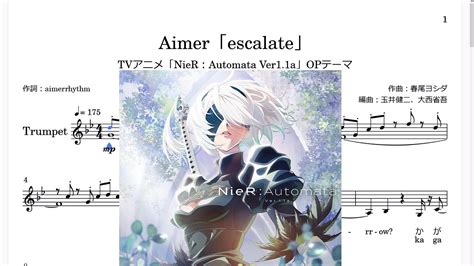Aimerescalate Bb Trumpet Tv Nierautomata Ver Aop Youtube