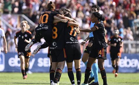 Serie A Femminile 2023 2024 La Roma Travolge 4 1 Il Como