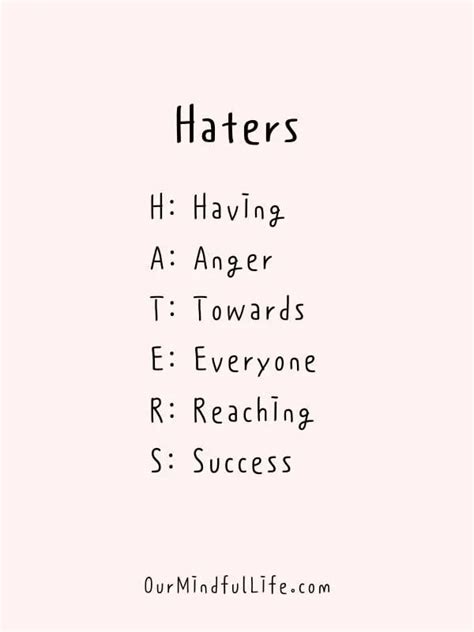 Haters Quotes That Are The Best Motivators Our Mindful Life