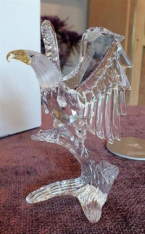 Swarovski Crystal Bald Eagle 248003 MINT Boxed Retired RARE For Sale