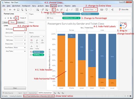 How To Create Stacked Bar Chart In Tableau