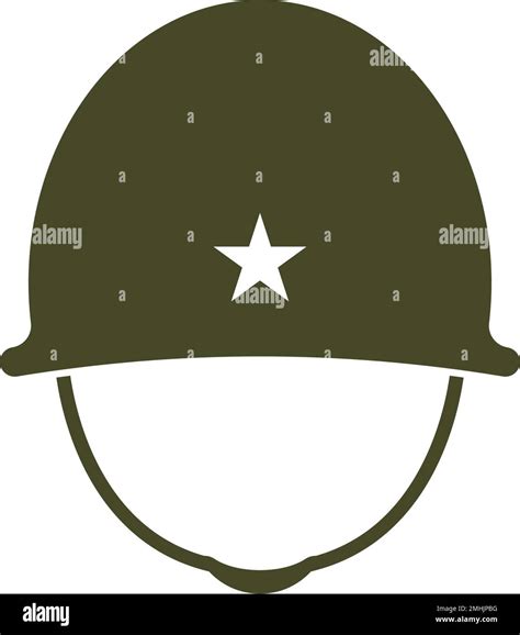 Army Helmet Icon Vector Illustration Symbol Design Stock Vector Image