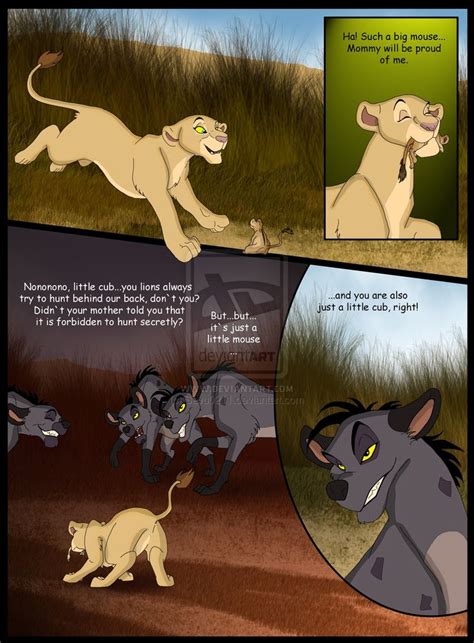The Lion And The Mouse Story Is Shown In This Comic