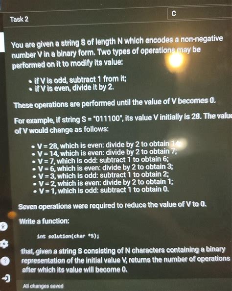 solved с task 2 you are given a string of length n which