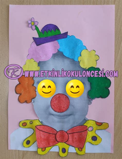 PALYAÇO OKUL ÖNCESİ KALIPLI SANAT ETKİNLİĞİ OKUL ÖNCESİ ETKİNLİKLER