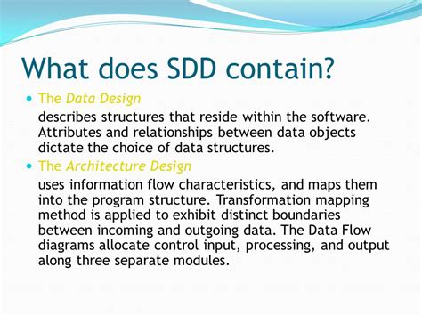 software design document sdd ppt video online download