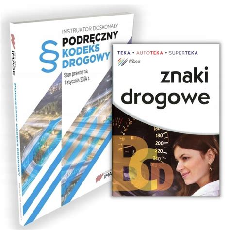 GPT Zestaw Kodeks Drogowy 2024 Znaki Drogowe z Opisami za 353 Kč