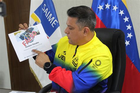 VenezuelaSaime On Twitter Recuerda Director General Del Saime Dr