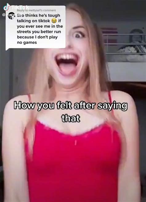 How He Felt Commenting That Bro Thinks He S Tough Talking On TikTok