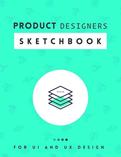 Product Designers Sketchbook For UI UX Design 8 5 X11 Dotted Grid
