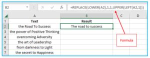 How To Capitalize First Letter In Excel