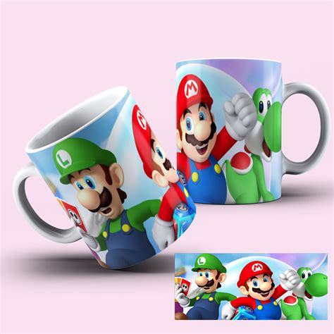 Caneca Personalizada Mario Bros E Luigi Shopee Brasil