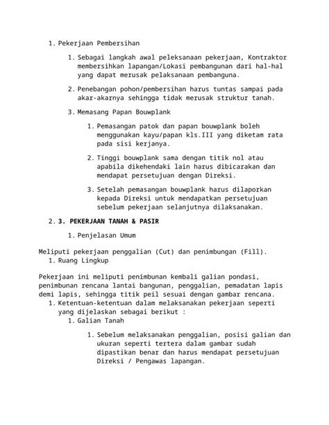DOC 144872563 Contoh Standar Metode Pelaksanaan Pekerjaan Konstruksi