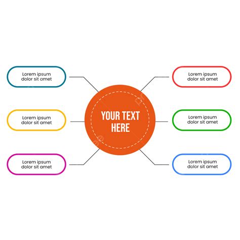 Colorful Infographic Element Infographic Text Box Step By Step PNG
