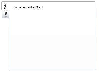 Xaml Placing TabControl Vertically Stack Overflow